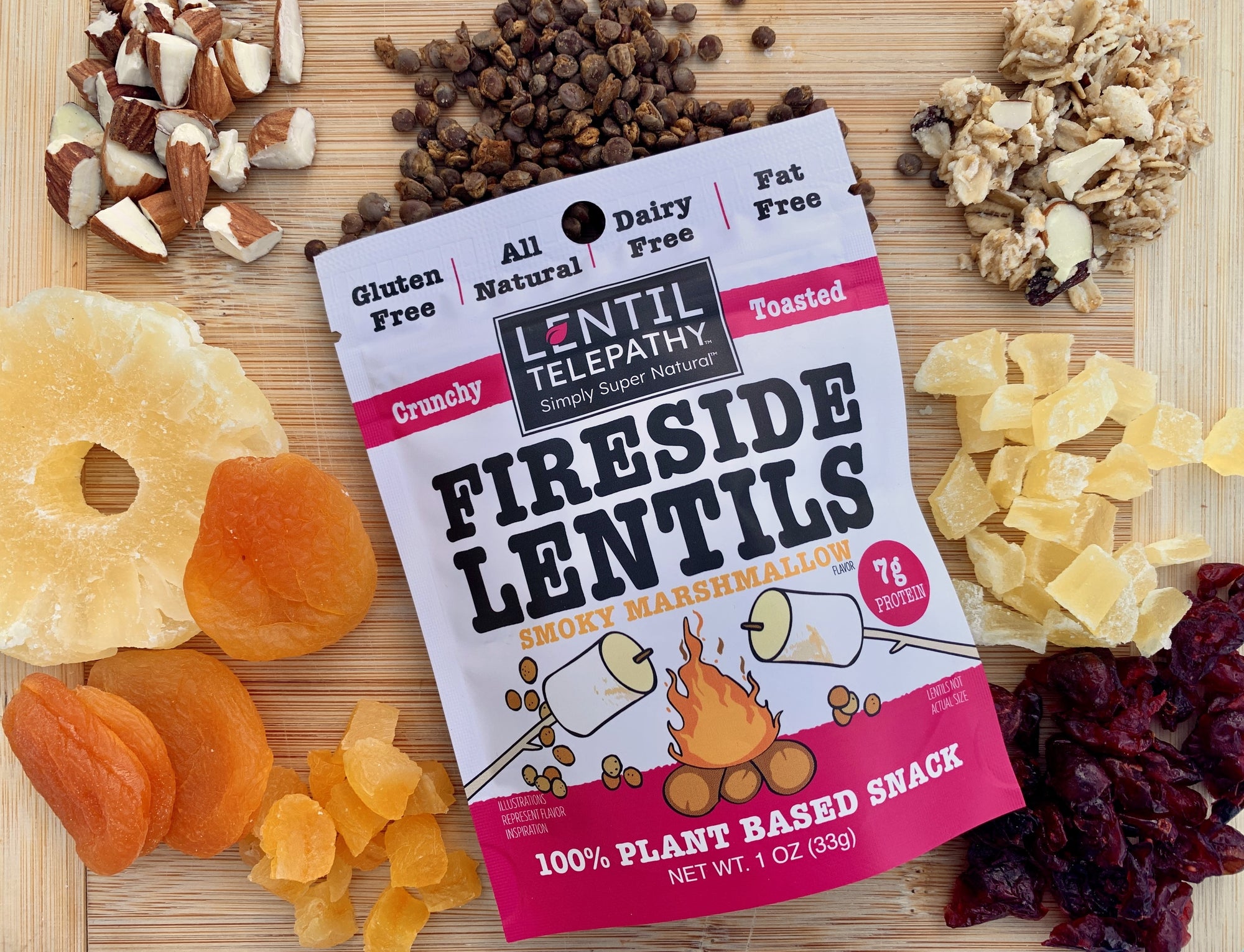 LENTIL TELEPATHY SNACKS | Crunchy Toasted Lentil Snacks – Lentil Telepathy