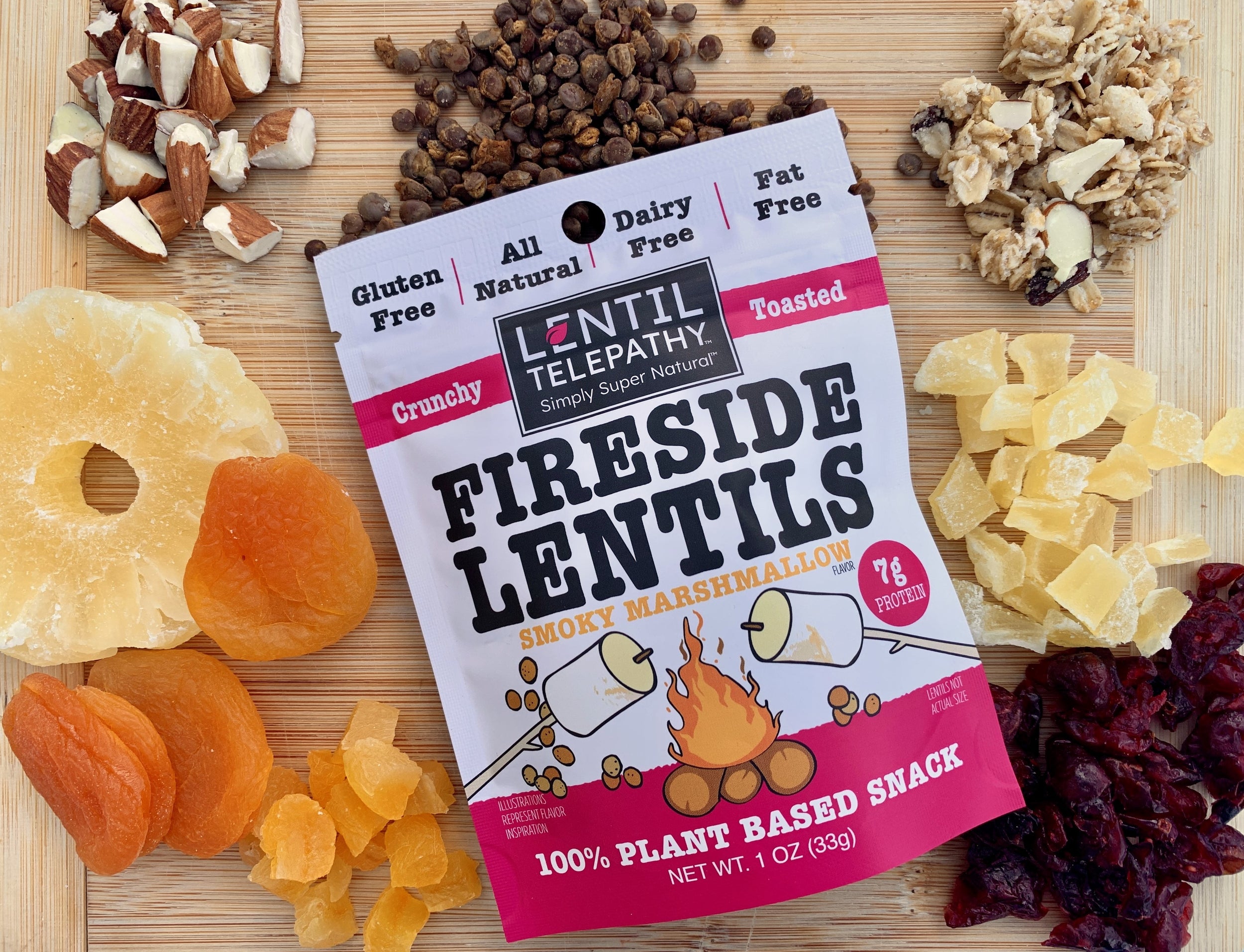 LENTIL TELEPATHY SNACKS | Crunchy Toasted Lentil Snacks – Lentil Telepathy